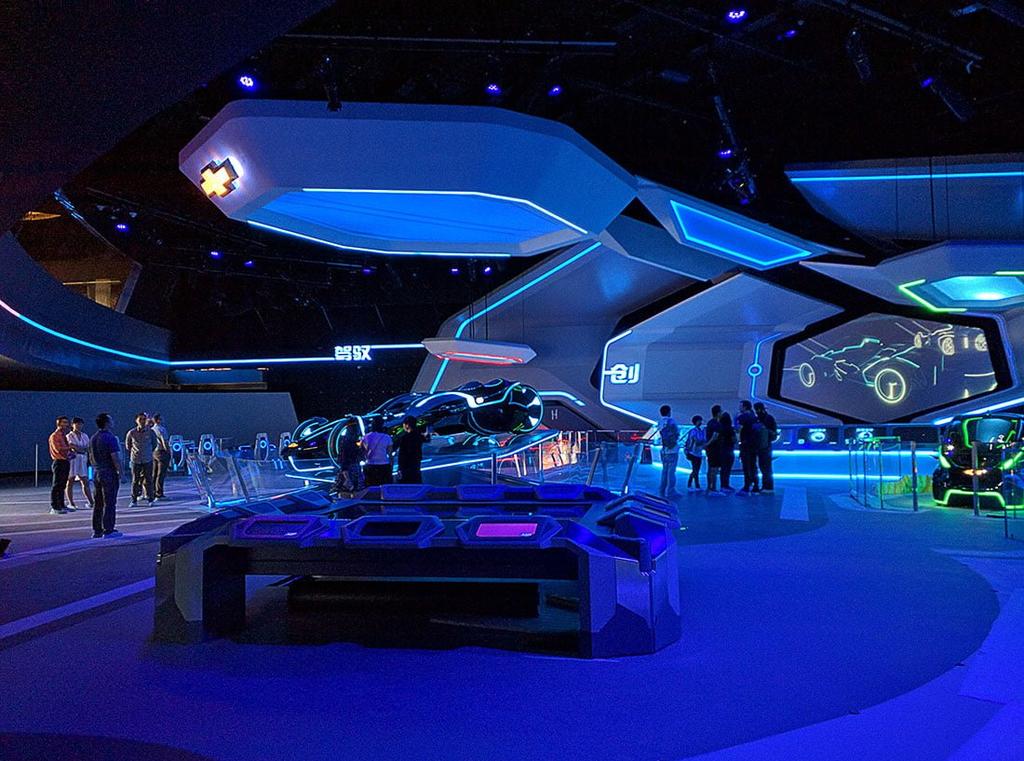 TRON Realm - Shanghai Disney Resort - KORE STUDIOS | Shanghai's ...